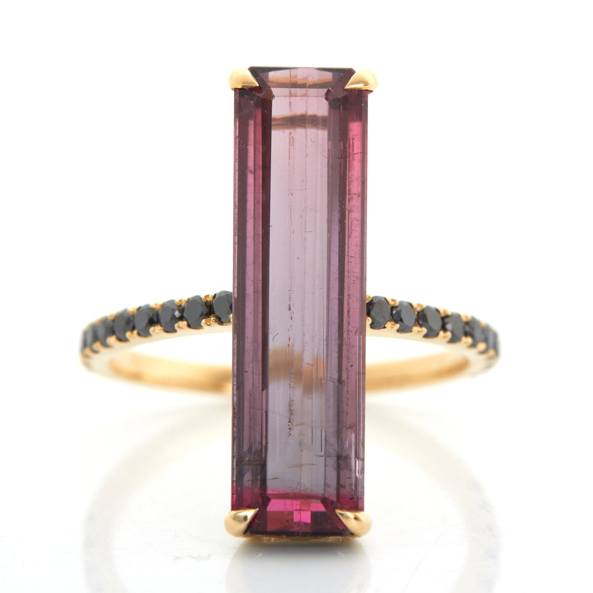Raspberry Watermelon Tourmaline Supreme Protection Ring – YI COLLECTION